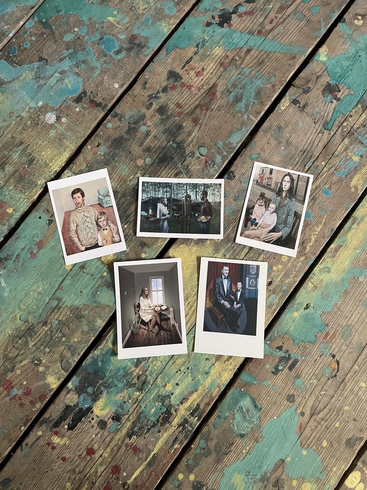 A set of five postcards | Stuart Pearson Wright