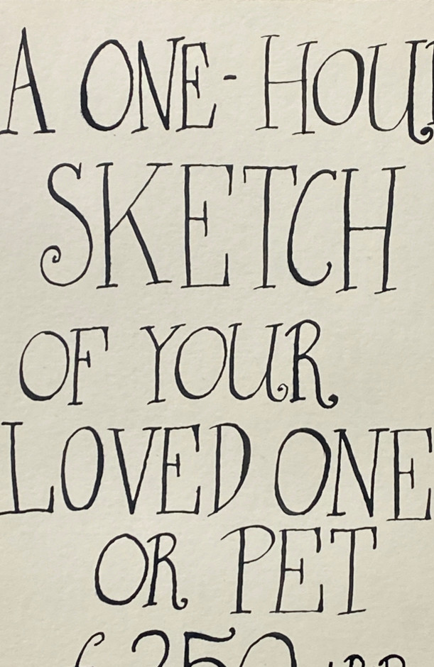 Original sketch drawing by Stuart Pearson Wright | Stuart Pearson Wright